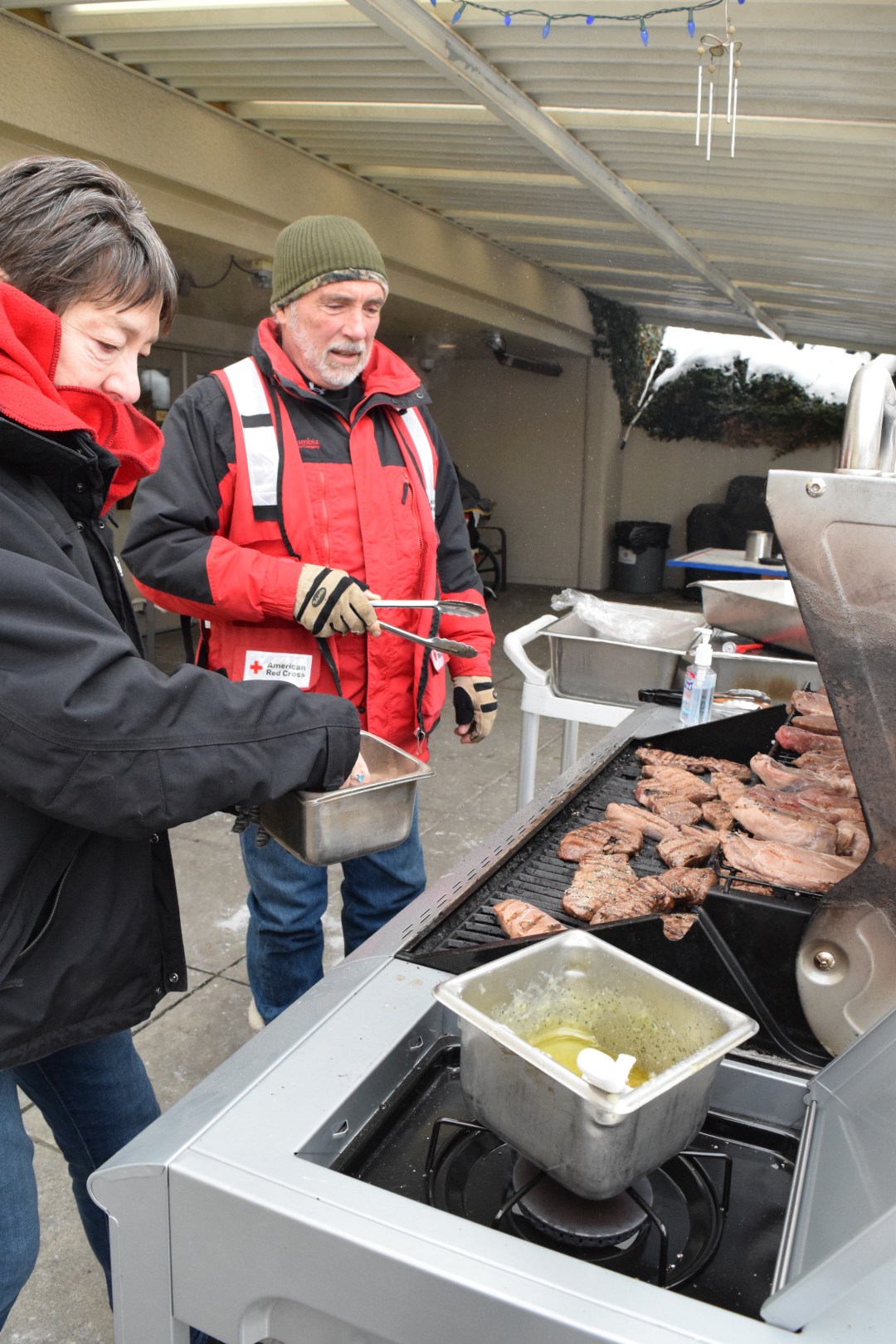 Bon Appetite! Lunch is served for residents of the Spokane Veterans ...