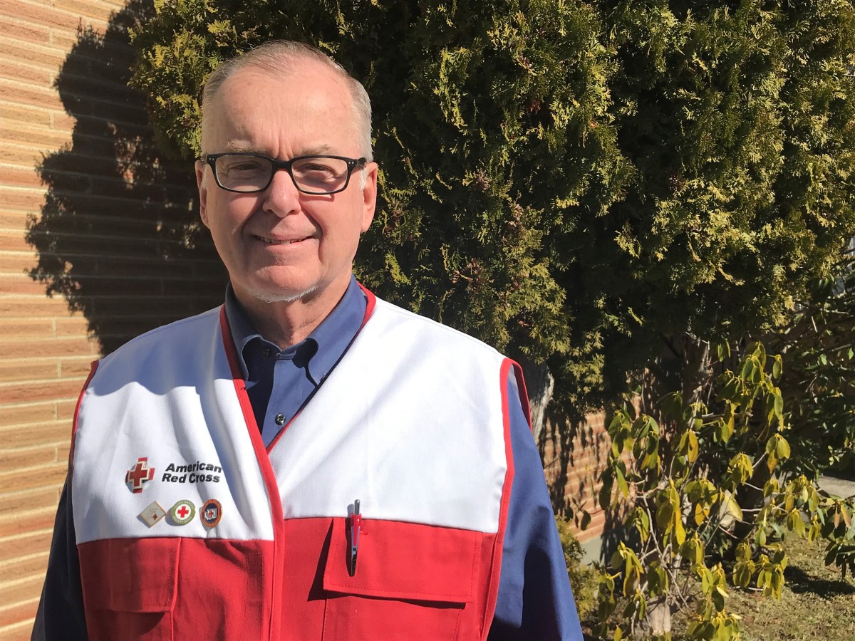 Moved to act: For Jim Anderson, contributing to the Red Cross is the ...